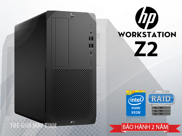 HP Z2 G4 Tower, máy trạm HP Z2 G4 WorkStation bảo hành 2 năm